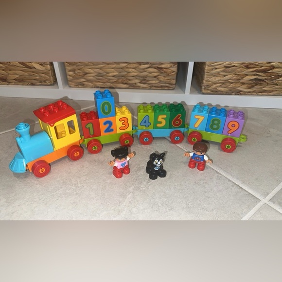 Lego | Toys | Lego Duplo My First Number Train 847 Learning And ...